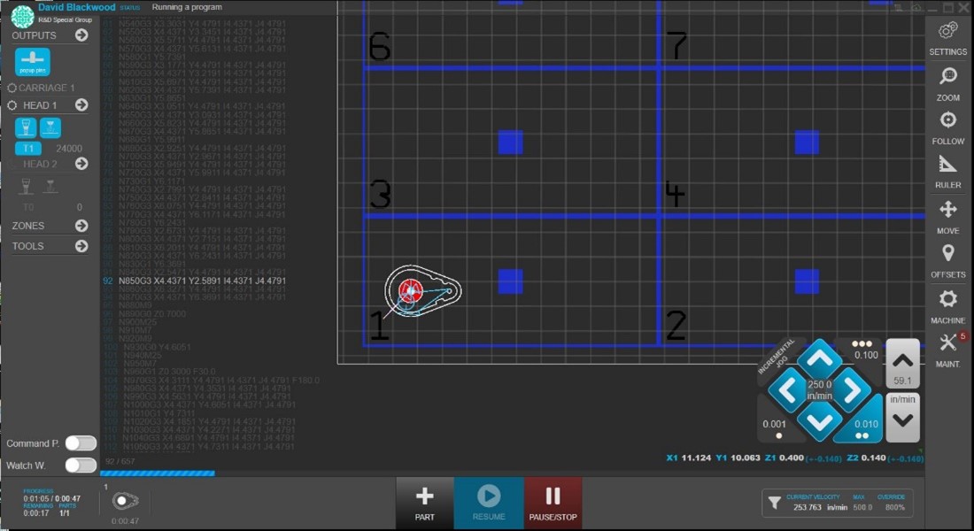 MOVE CNC Software - IAXYZ